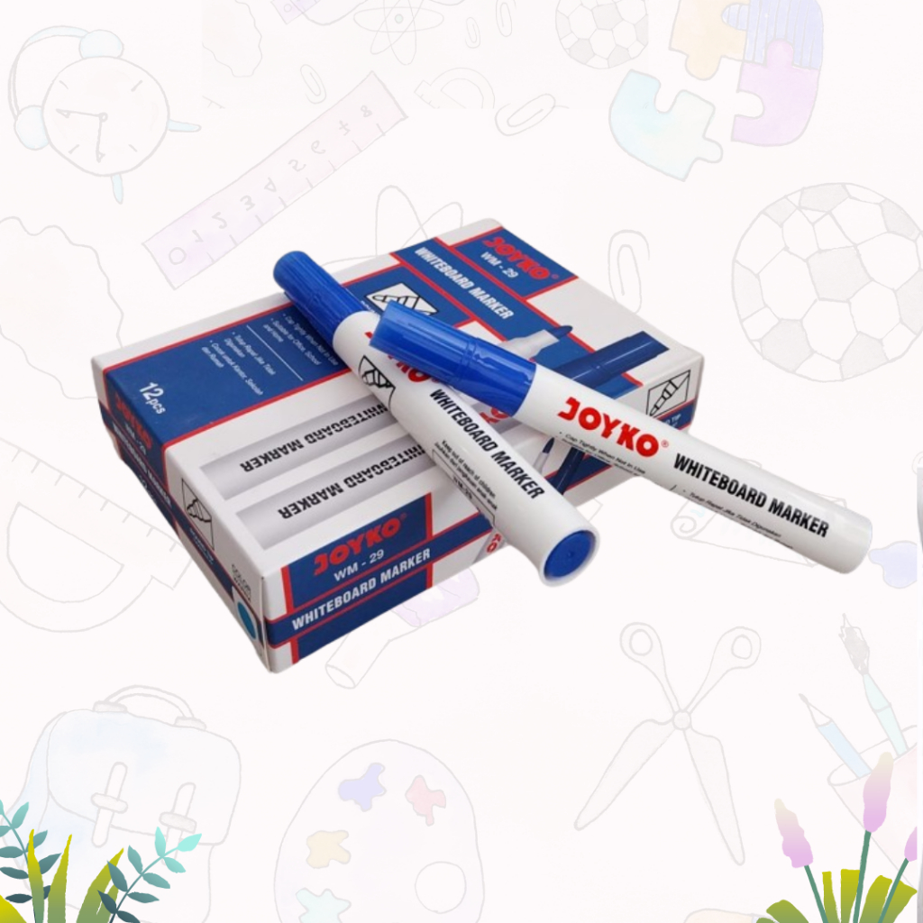 Jual Whiteboard Marker WM- 29 Joyko / Spidol Whiteboard (PCS) | Shopee ...