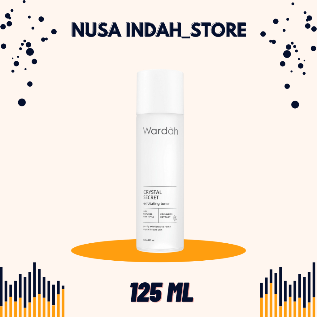 Jual Wardah Crystal Secret Exfoliating Toner with Natural AHA+PHA 125ml ...