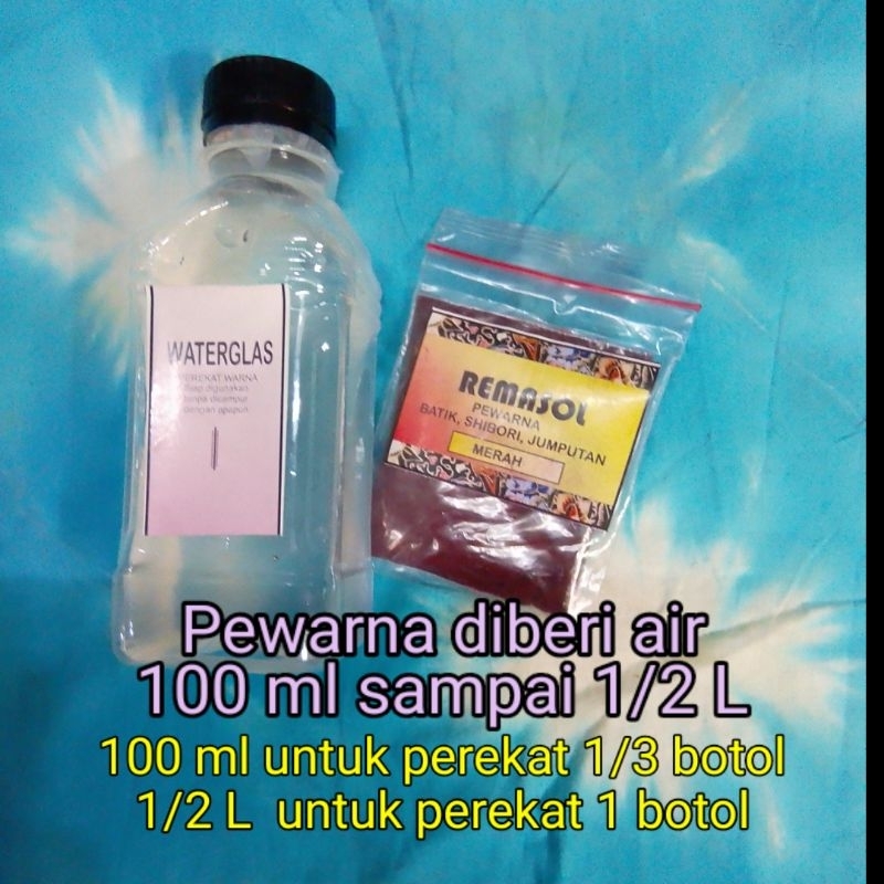 Jual Pewarna Batik Rhemasol Dan Perekat Warna untuk 100 ml sampai 1/2 ...