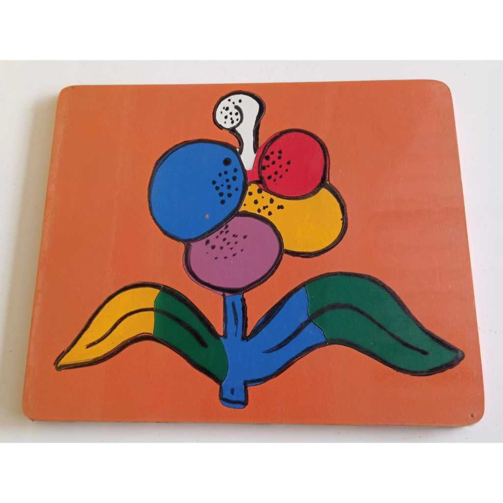Jual Mainan Edukasi untuk Anak Umur 3 Tahun ke atas Puzzle Bunga ...