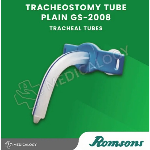 Jual Tracheostomy Tube Plain GS-2008 Romsons | Shopee Indonesia