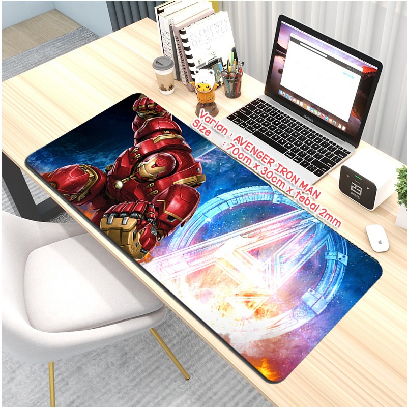 Jual MOUSEPAD ONE PIECE DEMON SLAYER TOTORO SUPERHERO GAMER PREMIUM ...