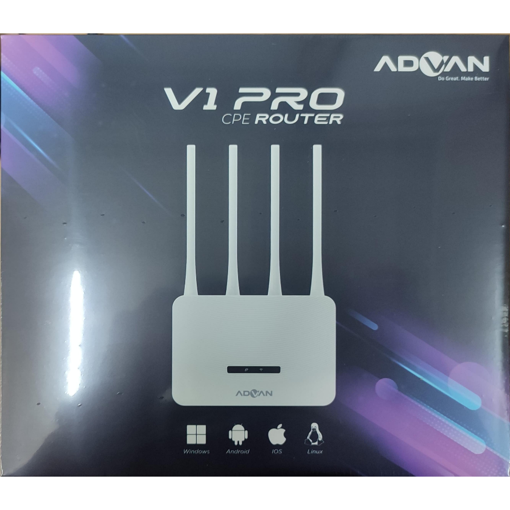 Jual ADVAN CPE V1 PRO MODEM + WIFI + ROUTER 4G LTE UNLOCK OPERATOR ...