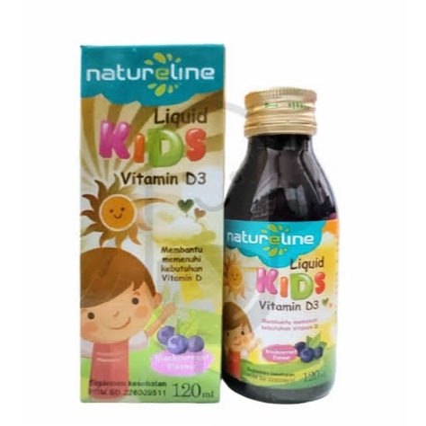 Jual NATURELINE VITAMIN D3 SYRUP | Shopee Indonesia