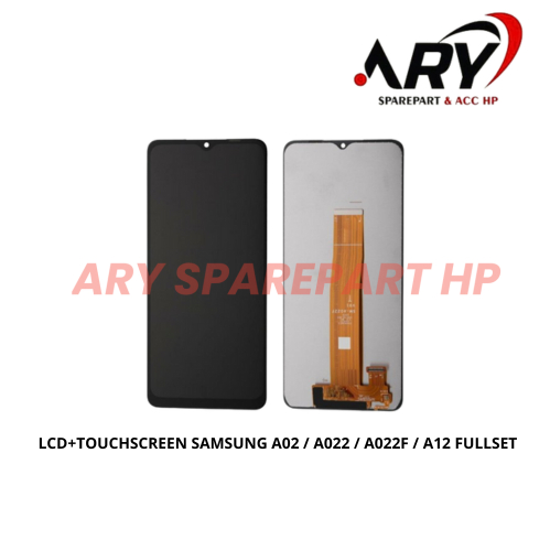 Jual Lcd Touchscreen Samsung A02 / A022 / A022F /A12 Fullset | Shopee ...