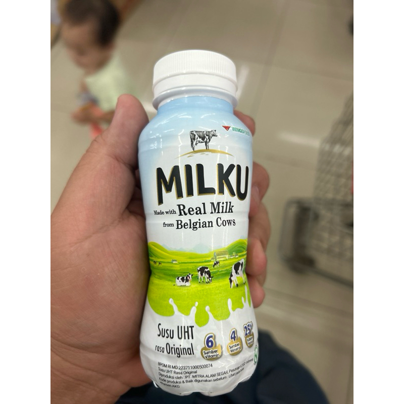 Jual Milku susu UHT Botol 200ml | Shopee Indonesia