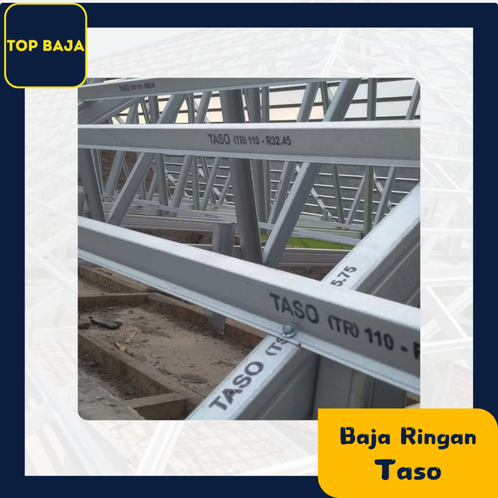 Jual Baja Ringan TASO CNP C75 FULL SNI Atap Rangka Kanal C panjang 6 m ...