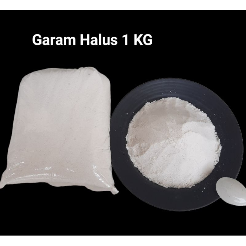 Jual Garam halus 1 KG Terlariss | Shopee Indonesia
