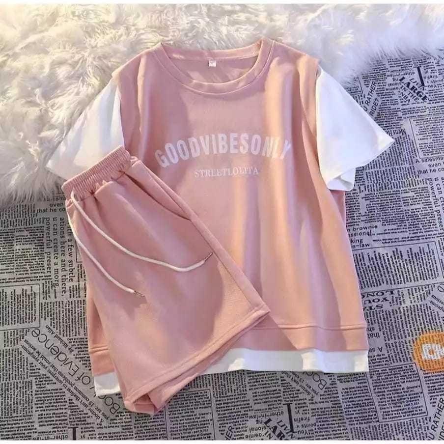 Jual Setelan Celana Wanita One Set Rompi Goodvibes | Shopee Indonesia
