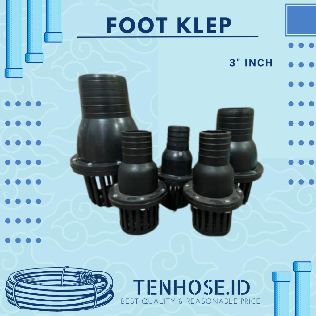Jual Foot Klep PVC / Foot Valve Socket PVC Ukuran 3" Inch Saringan ...