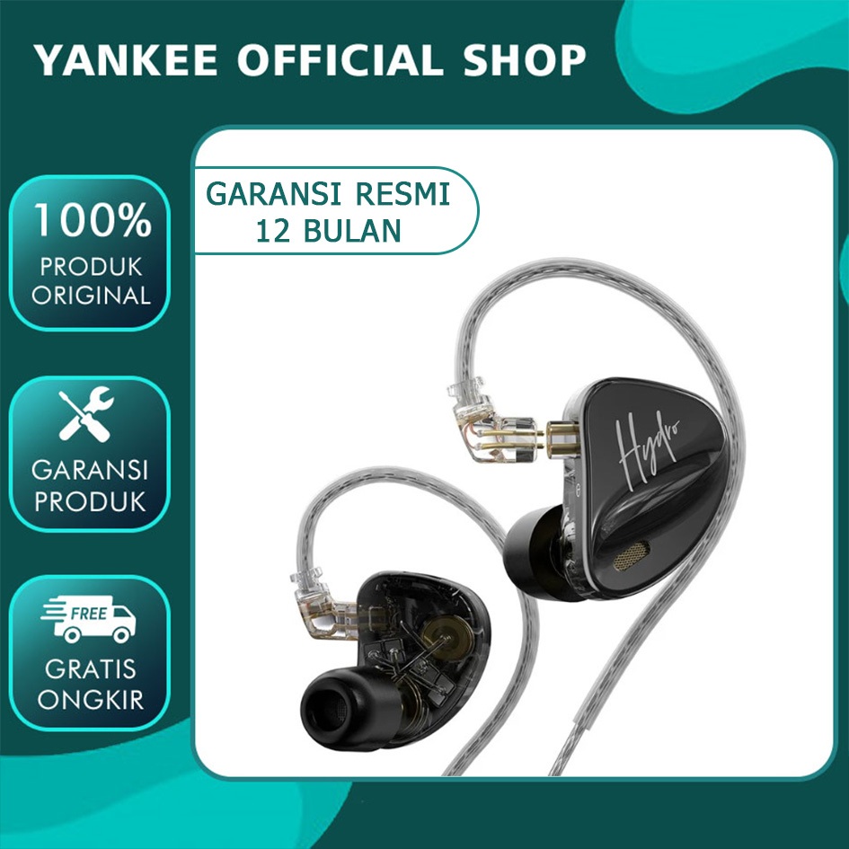 Jual CCA HYDRO Dual Dynamic Driver IEM + 8 Balanced Armatures In Ear ...