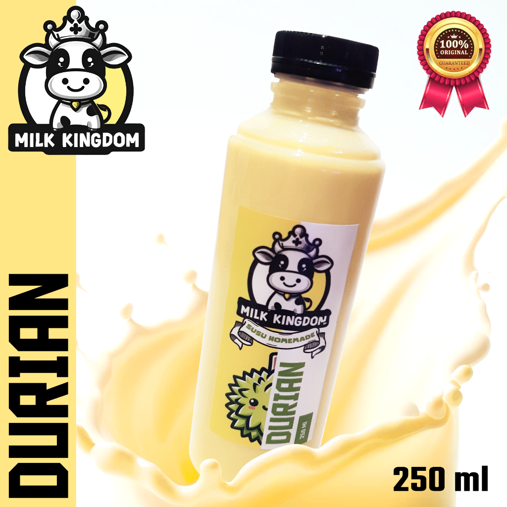 Jual Susu Durian Homemade - Milk Kingdom Original PREMIUM QUALITY ...