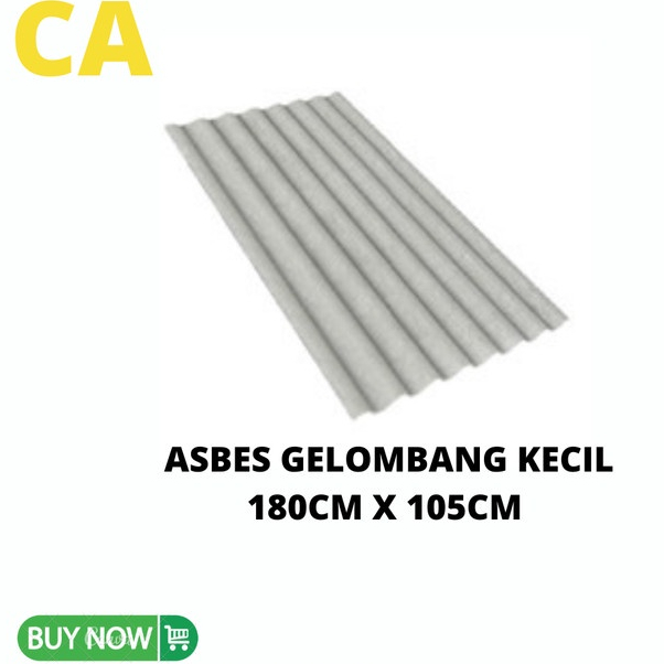 Jual ASBES GELOMBANG KECIL 180CM X 105CM | Shopee Indonesia