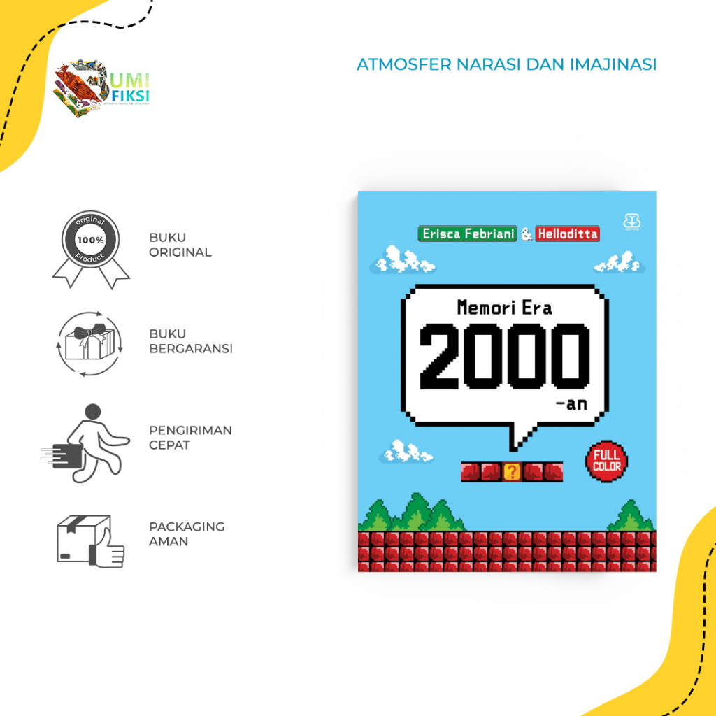 Jual Buku Novel Memori Era 2000-an - Erisca Febriani & Helloditta - Bentang Pustaka - Bumifiksi ...
