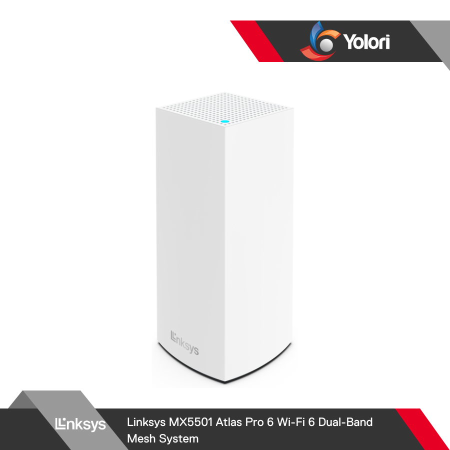 Jual Linksys MX5501 Atlas Pro 6 Wi-Fi 6 Dual-Band Mesh System | Shopee ...