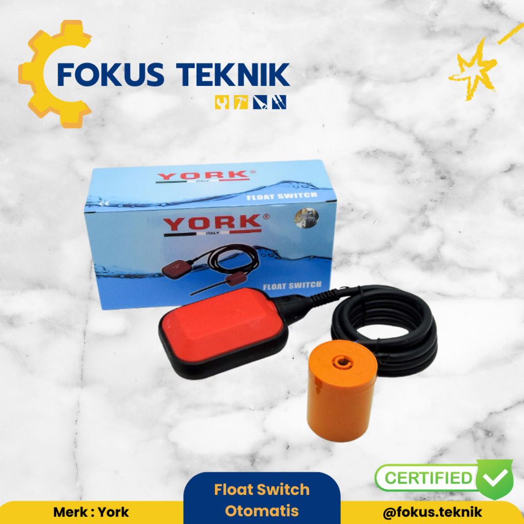 Jual Float Switch York 2 meter | Floating switch | Otomatis Pompa Celup | Shopee Indonesia