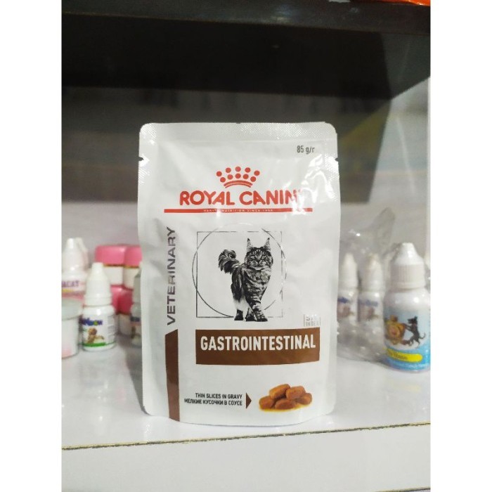 Jual Royal Canin Gastro Intestinal Cat pouch 85gr / Gastrointestinal ...
