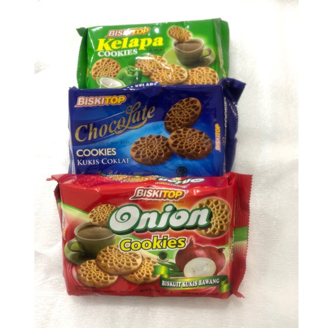 Jual [BISKITOP] Cookies 300 Gram (1 Dus Isi 12 Pcs) | Shopee Indonesia