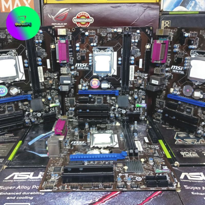 Jual Motherboard H81 MSI Socket LGA 1150 DDr3 Haswell | Shopee Indonesia