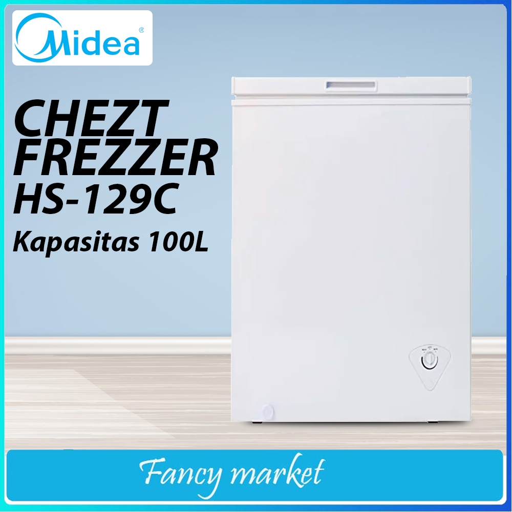 Jual CHEZT FREZZER/FREZZER BOX MIDEA HS 129C Kapasitas 100 liter ...