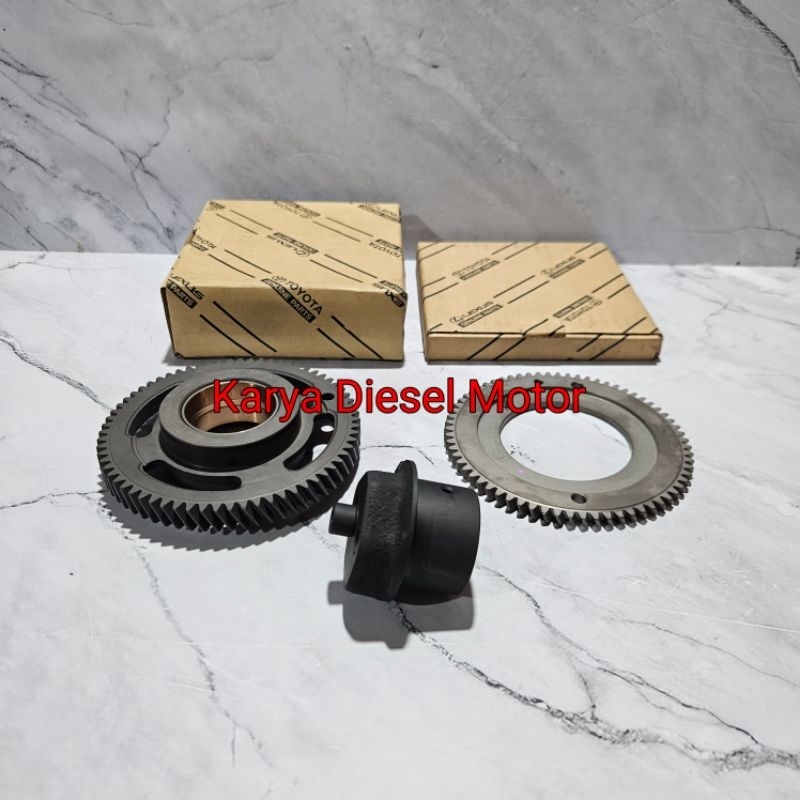 Jual Gear Idle Set 3macam Gear Gigi Timing Gear Set Toyota Hilux Innova ...