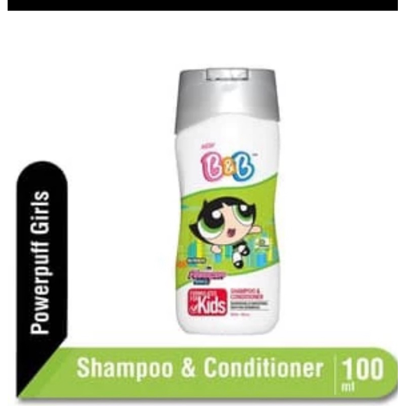 Jual NEW B&B Buttercup Powerpuff Girl Shampoo & Conditioner 100ml ...