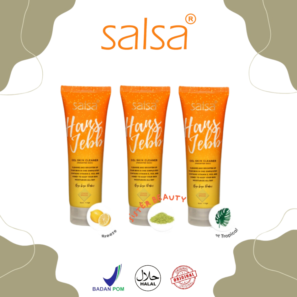 Jual Salsa Hans Jebb Gel Skin Cleanser Perontok Daki 110gr | Shopee ...