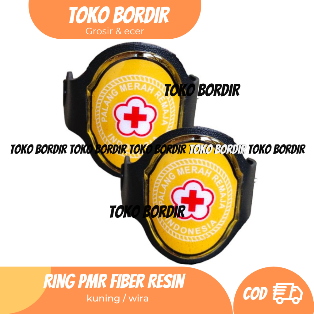 Jual Ring kolong PMR kuning kalep fiber / ring kancing PMR kuning kalep ...