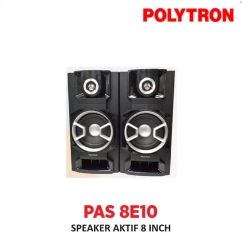 Jual POLYTRON 8E10 SPEAKER AKTIF BLUETOOTH 100%ORI | Shopee Indonesia