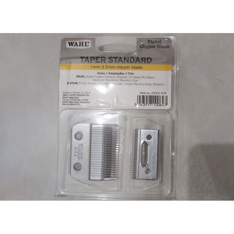Jual Wahl Super Taper Blade Set - Super Taper, Pengganti Pisau Alat ...