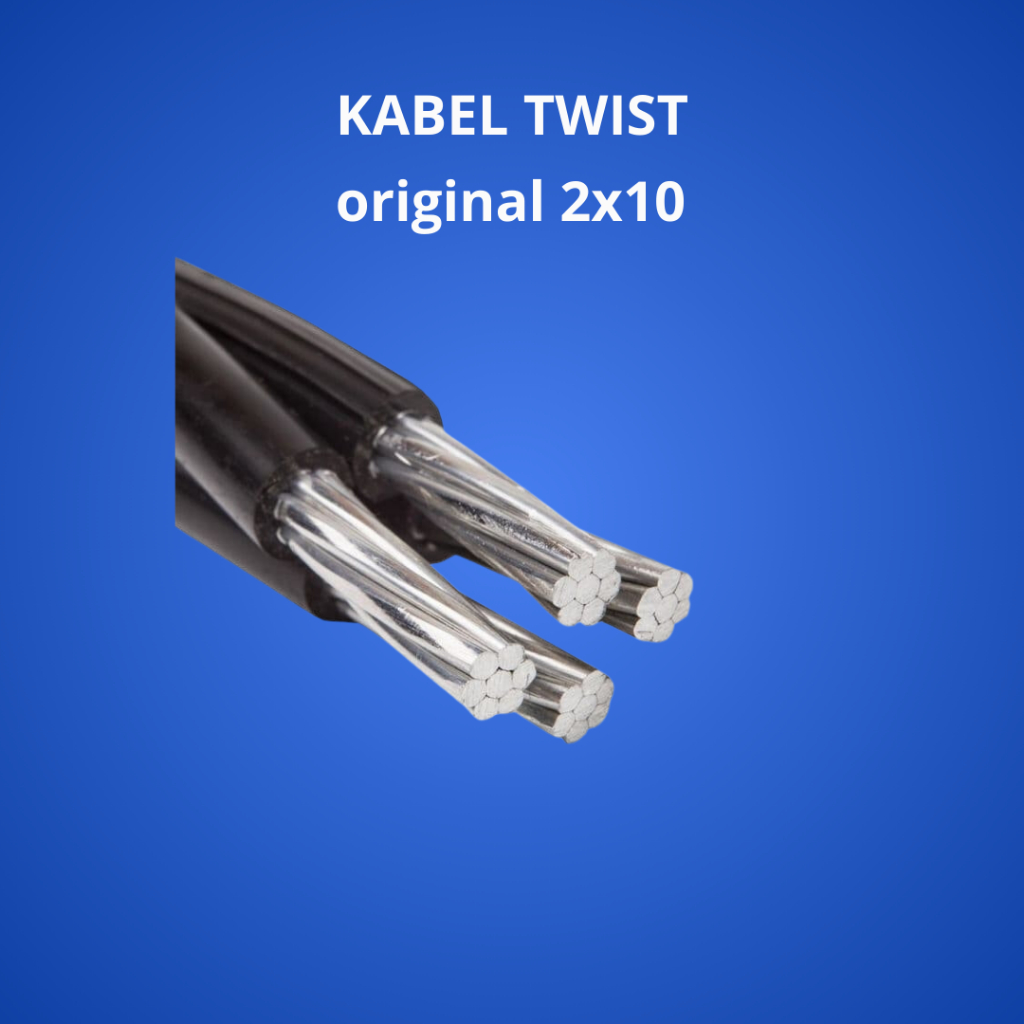 Jual KABEL TWISTED PLN ORIGINAL SNI, SPLN, IEC | Shopee Indonesia
