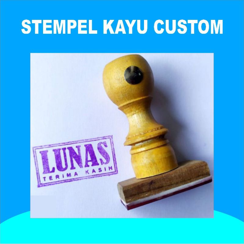 Jual STAMPEL KAYU STAMPEL MANUAL STAMPEL BIASA | Shopee Indonesia