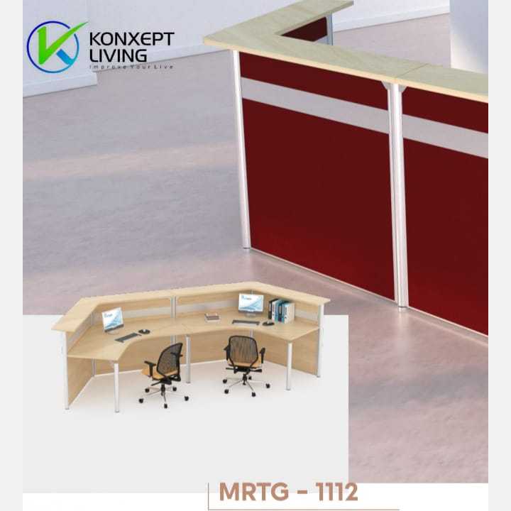 Jual Modera meja kantor resepsionis MRTG 1112 meja receptionist ...