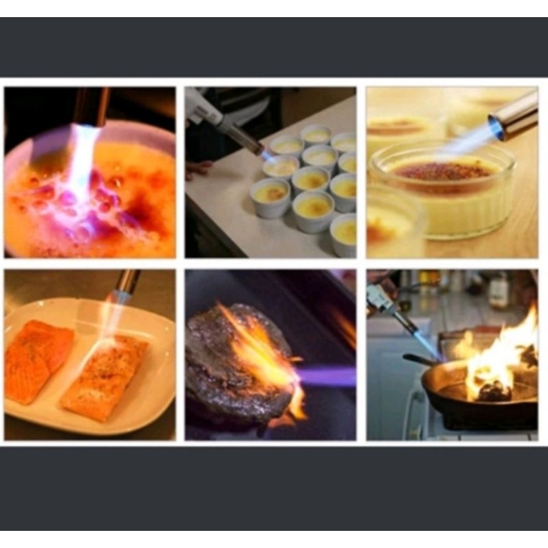 Jual Alat Bakar Makanan Las Butane Api Jet Pematang Makanan Chef Koki ...