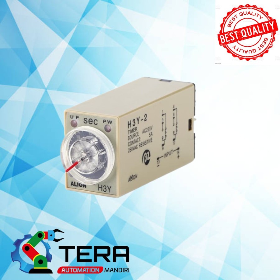 Jual H3Y-2 Delay Timer Relay 110 VAC 60s READY STOK | Shopee Indonesia