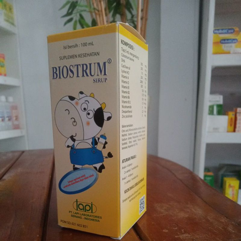Jual Biostrum Sirup 100 ml anak | Shopee Indonesia