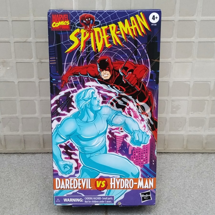Jual HASBRO MARVEL LEGENDS VHS DAREDEVIL & HYDRO-MAN SPIDERMAN HYDROMAN ...