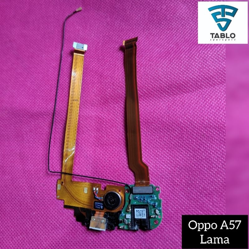 Jual papan konektor cas flexibel antena Oppo A57 Lama original copotan ...