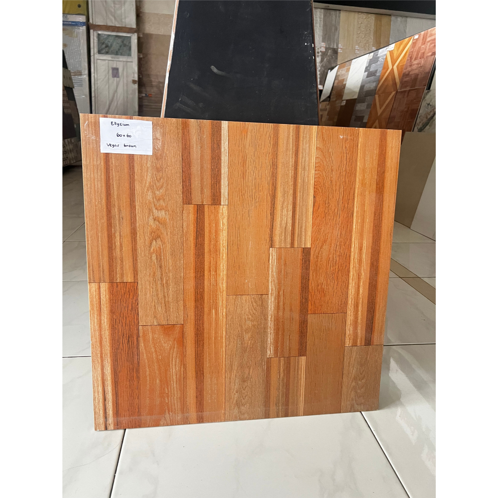 Jual KERAMIK LANTAI KAYU 60X60 VEGAS BROWN ISI 4 KEPING 1,44 METER KW 1 / G1 / GRADE 1 | Shopee ...