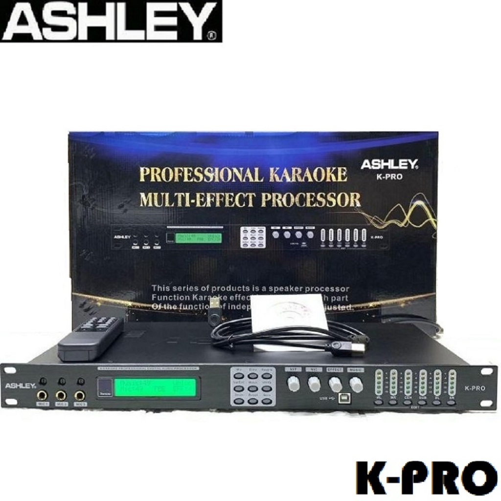 Jual ASHLEY Management Ashley KPRO Processor Digital Karaoke Ashley K ...