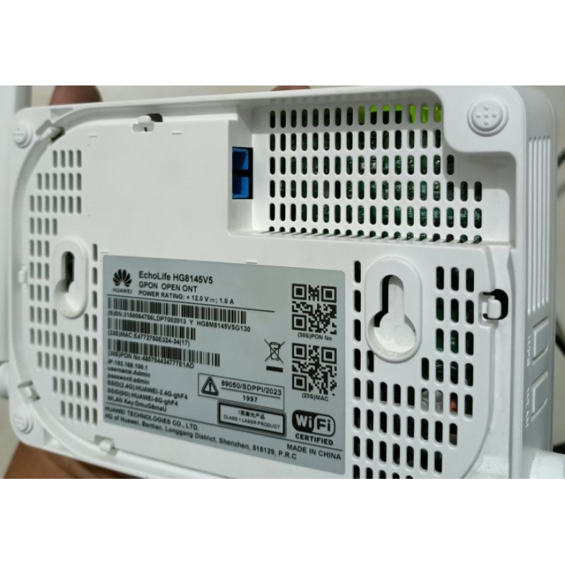 Jual ONT HUAWEI HG8145V5 (2,4/5G) Port Biru | Shopee Indonesia