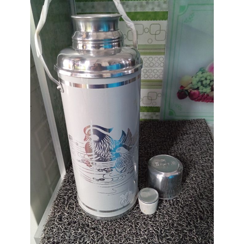 Jual TERMOS RRT CHING KIANG/TERMOS VINTAGE/TERMOS JADUL 2LITER | Shopee ...