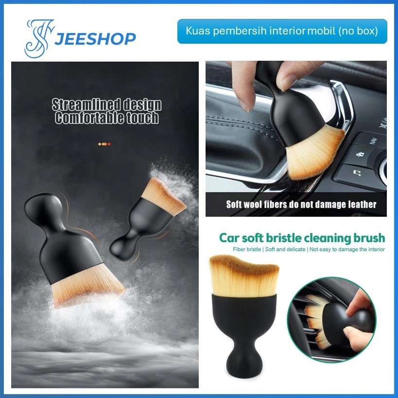 Jual Sikat Pembersih Interior Mobil Kuas Nilon Gagang Alat Pembersih ...