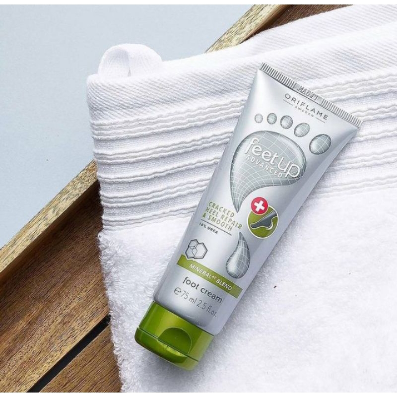 Jual feet up advanced cracked heel repair & smooth foot cream GRATIS ...