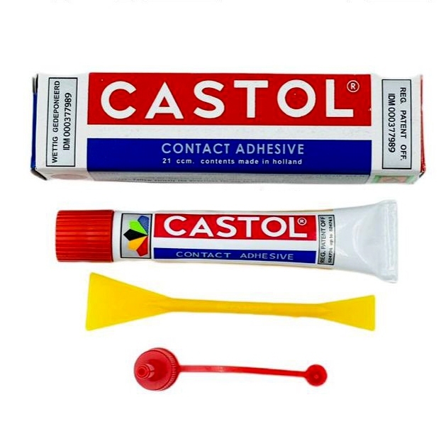 Jual Lem Castol Serbaguna Contact Adhesive / Lem Sepatu / Lem Kuning 21 ...