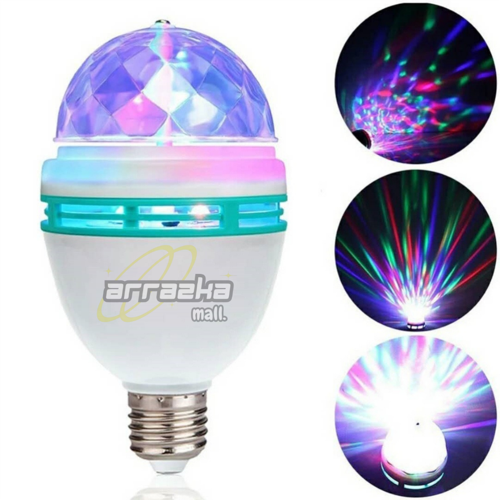 Jual Lampu Disco Putr Full Warna Led Putar Colour Rainbow Lampu Hias ...