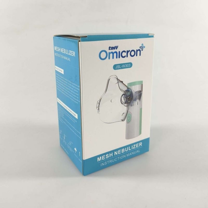 Jual Nebulizer portabel taff omicron jsl W303 alat terapi pernapasan inhaler | Shopee Indonesia
