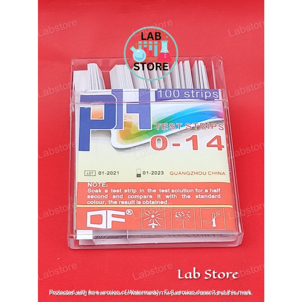 Jual Kertas PH / PH Tester / Kertas Lakmus 0-14 100 / Test Strips ...