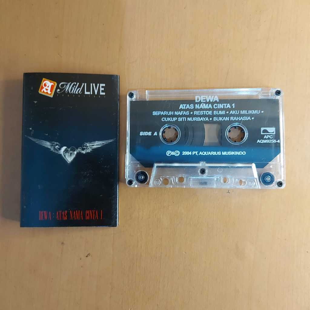 Jual Kaset Pita Dewa 19 Atas Nama Cinta 1 - Jual Kaset | Shopee Indonesia Jual Kaset Pita Dewa 19 Atas Nama Cinta 1 - Jual Kaset | Shopee Indonesia