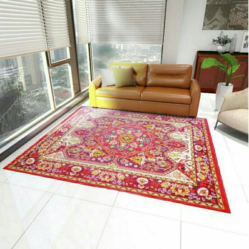 Jual Karpet Turki Shiva Jumbo 240cm X 205cm / Tikar lipat Ostrich ...